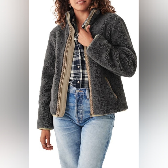 Faherty | Jackets & Coats | Faherty Ashbury High Pile Fleece Recycled ...